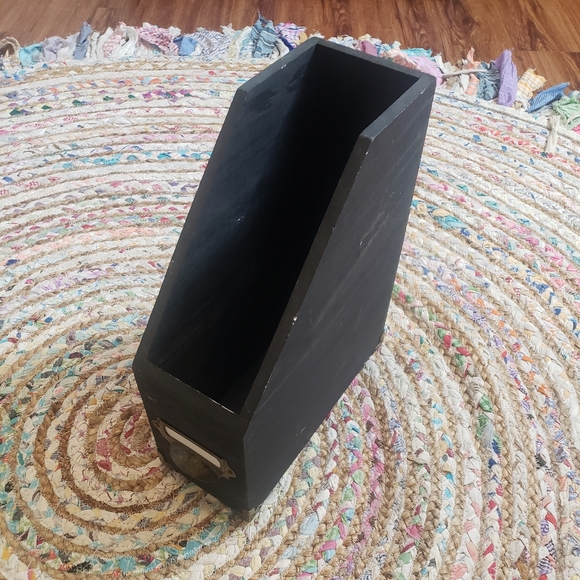 Threshold | Office | 5 For 25 Black Wooden File Paper Holder | Poshmark